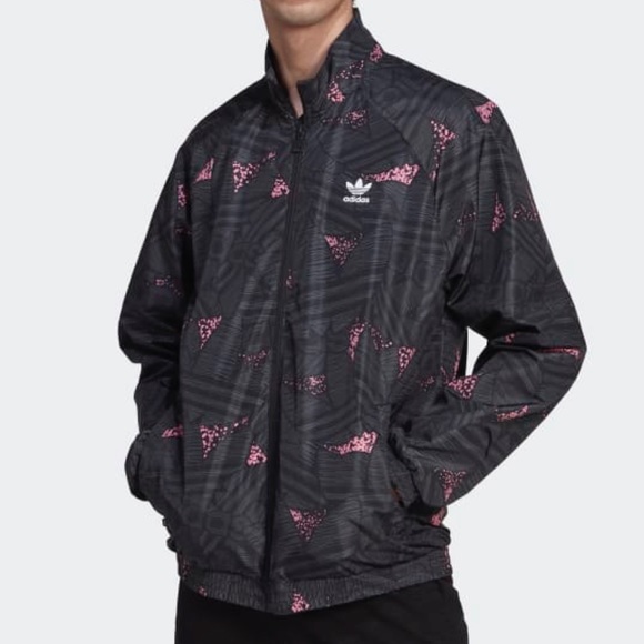 adidas | Jackets & Coats | Mens Adidas Rekive Trefoil Allover Print ...